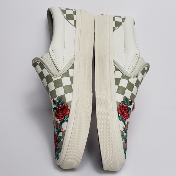 Vans | Shoes | Vans Classic Slip On Dx Rose Embroidery | Poshmark